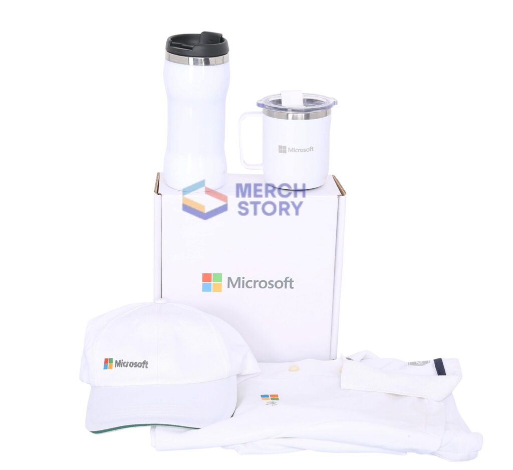 Merch Story Microsoft Employee Onboarding Kit