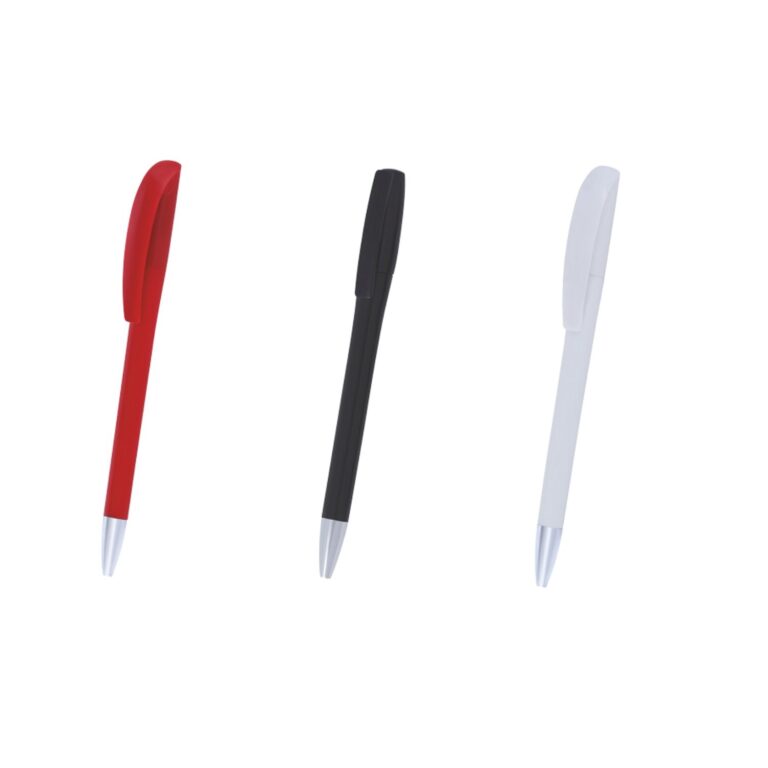 White Tiktok Promotional Plastic Ballpoint Pen Merch Story